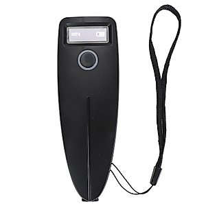 Mini Barcode Reader, 2.4G Omni Directional Mini 2D Barcode Scanner 1100mAh Battery for Inventory Management