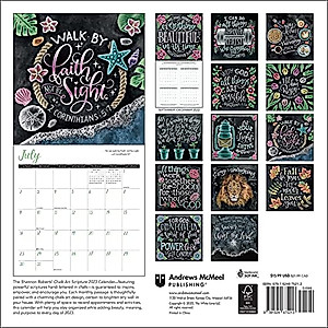 Shannon Roberts' Chalk Art Scripture 2023 Wall Calendar: He Has Made Everything Beautiful in Its Time