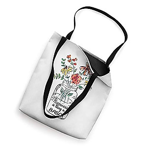 Happiness is Being a Babci Floral Tote Bag