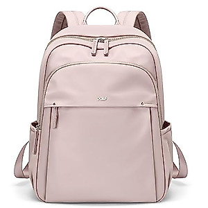 GOLF SUPAGS Laptop Backpack for Women Computer Bag Fits 14 Inch Notebook Travel College Work Backpack Purse (Pink)