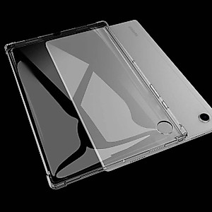 AHPYEBZ Clear Case compatiable with Samsung Galaxy Tab A8 2022 SM-X200/ SM-X205 10.5 Inch,Transparent Clear case for Samsung Galaxy Tab A8 10.5" Shockproof TPU Protective Case Transparent