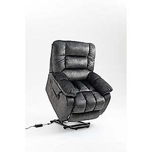 TARTOP Lift Relax Sofa Chair Livingroom Furniture Living Room Power Electric Reclining for Elderly,Beacon Grey