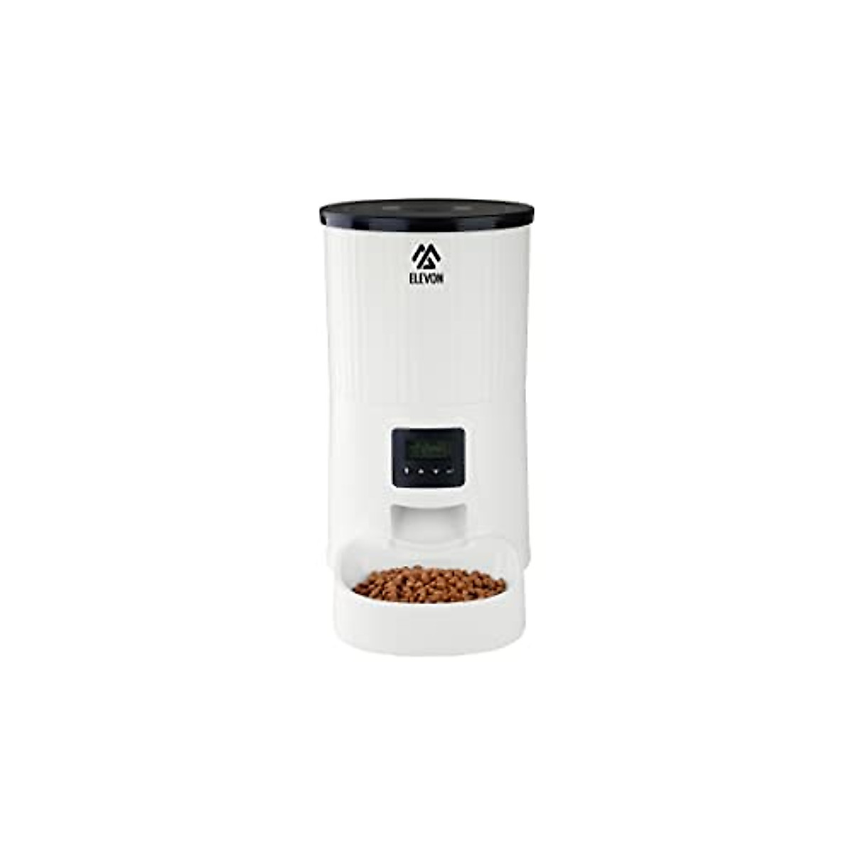 ELEVON 4L Automatic Pet Feeder Food Dispenser,Auto Dog Food Dispenser,10S Voice Recorder&Programmable Timed Cat Feeder with Desiccant Bag for Small Large Pets Puppy Kitten Rabbit Large Capacity