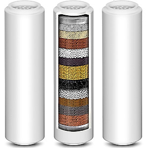 High Pressure 10-mode Detachable Shower Head & 6 Pack Replacement Shower Filter