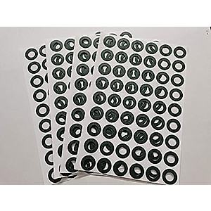 18650 Battery Insulating Ring self-Adhesive Insulating Cardboard 210pcs