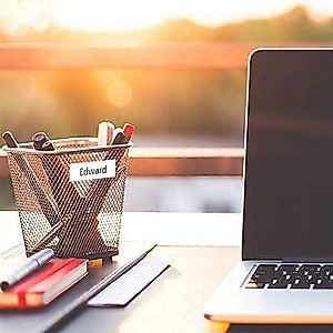 3 Pack 18mm + 4 Pack 12mm Replacement for Brother P-Touch Label Tape TZe-231 TZe-241 12mm 0.47 Inch / 18mm 3/4 Inch Laminated Black on White for PT D210 H100 1280 1230PC, 26.2 Feet 8m, 7-Pack