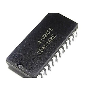 5pcs/lot CD4514BE CD4514 = TC4514BP TC4514 DIP-24