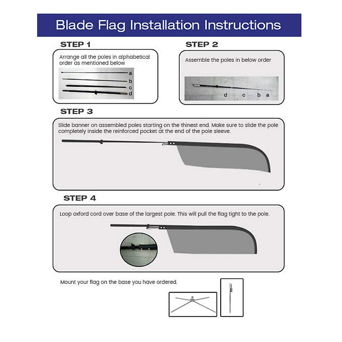 BannerBuzz Blade Flag “Open House”, 2' X 7.58' | 13' ft Long Graphic with Hardware Includes Aluminum Flag Pole & Ground Spike Base (Double Side Print)