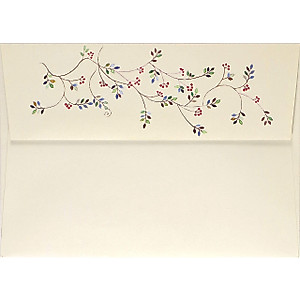 Watercolor Ornaments Small Boxed Holiday Cards (Christmas Cards, Greeting Cards) , Box of 20