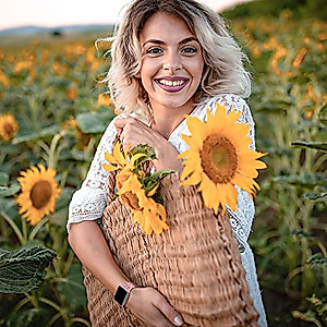 3 Pack Floral Engraved Bands Compatible with Apple Watch Band 40mm 41mm 38mm 42mm 44mm 45mm 49mm Women,Soft Silicone Cute Wildflowers Sport Laser Strap for iWatch Bands Series Ultra SE 8 6 5 4 3 2 1