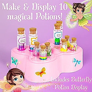 Creative Kids Make & Share Magic Potions | Make Your Own 10 Fairy Potions | Fairy Potions Craft Kit | Magic Toys Kids Potion Making Kit | Gift for 6 7 8 9 Year Old Girl