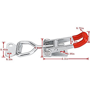 Anndason Toggle Latch Clamp 4001,150Kg 330Lbs Holding Capacity (10PCS)