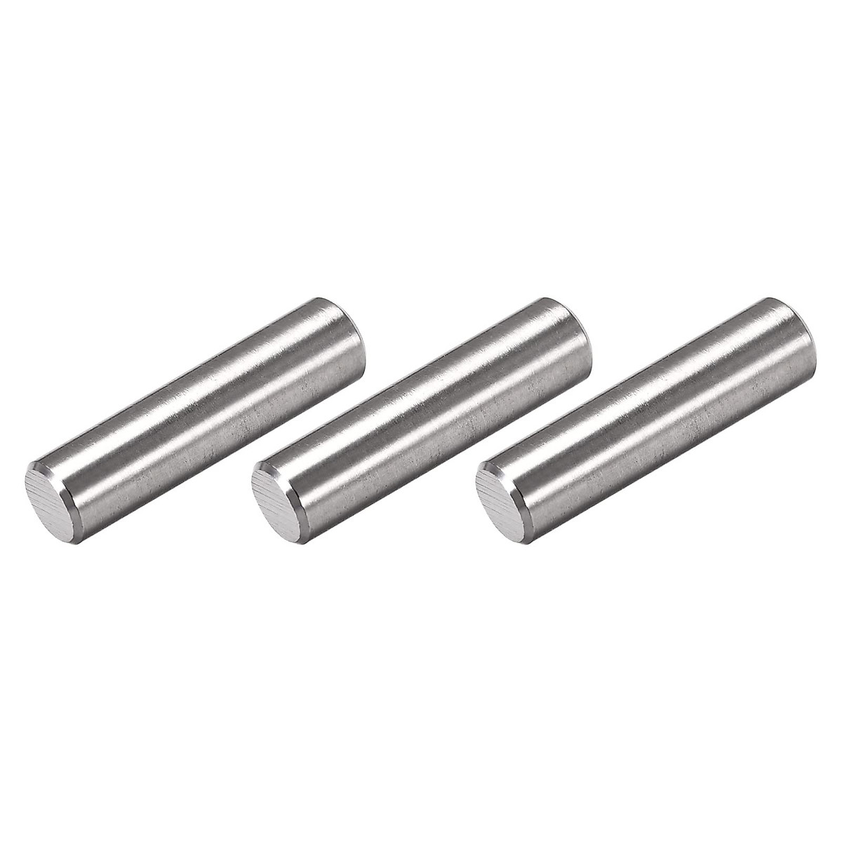 METALLIXITY Dowel Pin (12x45mm) 3Pcs, 304 Stainless Steel Shelf Support Pegs Pin Fastener Elements - for Metal Devices, Furniture Installation, Industrial, DIY