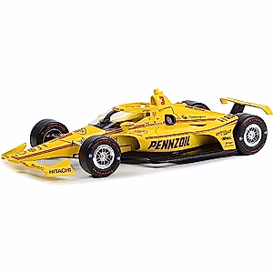 Dallara IndyCar #3 Scott McLaughlin Pennzoil Team Penske NTT IndyCar Series (2023) 1/18 Diecast Model Car by Greenlight 11197