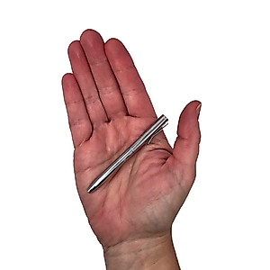 NarwhalCo Set of 2 Small Pens (3.35") for Pocket, Wallet, Planner, Purse or Passport