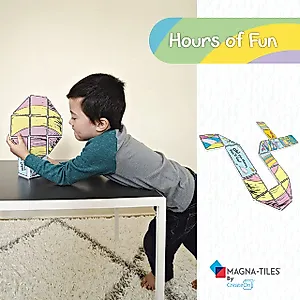 Dr. Seuss Oh! The Places You'll Go! Magna-Tiles Structure Set, Original Magnetic Building Tiles Making Learning Fun and Hands-On, Versatile Educational Toy for Kids Ages 3 Years +