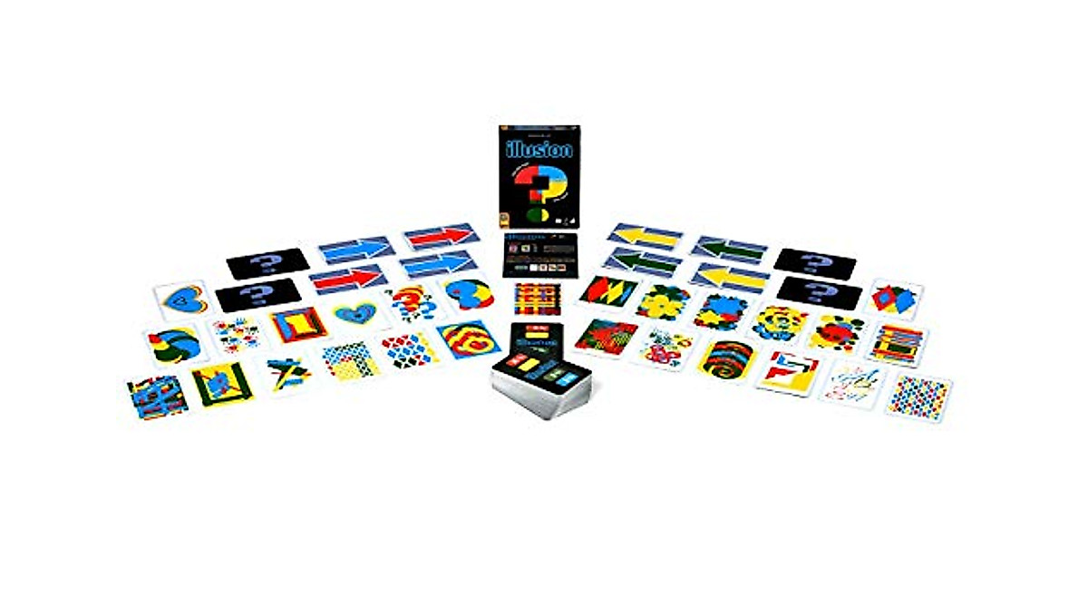 Illusion Card Game by Pandasaurus - Test Perception & Optical Illusions