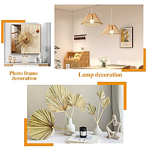 150 Pcs Dowel Rods, 1/8 x 12 Inch Wooden Dowels Craft Wood Sticks Unfinished Natural Bamboo Dowling Rods for Crafts and DIYers