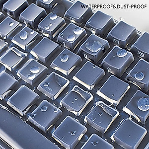 Keyboard Cover Skin for Logitech G815 RGB Mechanical Gaming Wired Keyboard, Logitech G915/G915 X Wireless Mechanical Gaming Keboard,Logitech G815 G915 Gaming Keyboard Protector-Clear