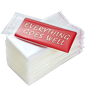 LISM 1000 Pack 4" x 7" Thick 1.6Mil Clear Resealable Cello Self Adhesive Seal Bags Packing Bakery Cookie Cards Gifts Cellophane Poly Bags