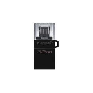 Kingston 128GB DataTraveler microDuo3 G2 Flash Drive + microUSB Supports USB OTG Functionality for Tablets and Smart Phones DTDUO3G2/128GB