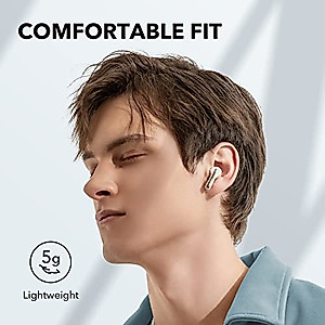 Soundcore by Anker Life P3i Hybrid Active Noise Cancelling Earbuds, 4 Mics, AI-Enhanced Calls, 10mm Drivers, Powerful Sound, App for Custom EQ, 36H Playtime, Fast Charging, Transparency (Renewed)