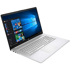 HP Laptop 17 17.3” Touch Screen Laptop, AMD Ryzen 5 5500U, 12GB RAM 1TB HDD, USB-C, HDMI, HD Webcam, Wi-Fi, AMD Radeon Graphics, Windows 10 Home, w/Accessories (17.3” Touch| 12GB RAM| 1TB HDD)