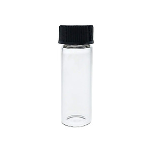 144pk Glass Vial Collection Set Craft and Hobby Storage (2 Dram)