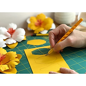 OLFA Graphic Art Knife Set (AK-1/5B) - Precision Hobby Craft Knife Kit (1 Knife & 5 Blades) w/Safety Cap for Art, Crafts, Scrapbooking, Stencil, Replacement Blades: OLFA KB Art Blades