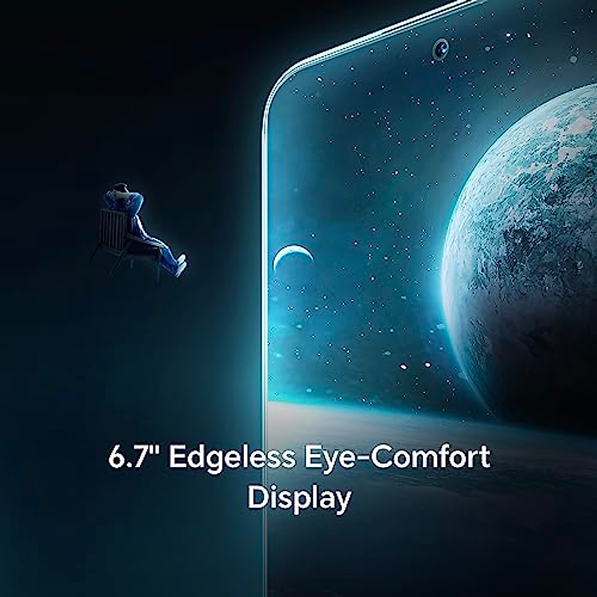 Honor 90 Lite Dual-SIM 256GB ROM + 8GB RAM (Only GSM | No CDMA) Factory Unlocked 5G Smartphone (Cyan Lake) - International Version