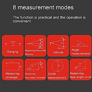 FIDDAA Golf Rangefinder,6X Hunting Laser Rangefinder,LCD Screen Display,