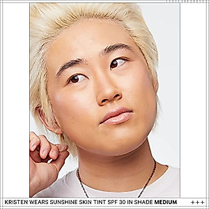 Milk Makeup Sunshine Skin Tint SPF 30, Medium - 0.54 oz - Hydrates & Evens Skin Tone - Weightless Coverage, Dewy Glow - All Skin Types - Non-Comedogenic - Vegan, Cruelty Free