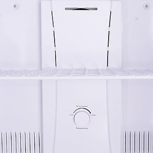 Kenmore 30 in. 18.1 cu. ft. Capacity Refrigerator/Freezer with Adjustable Glass Shelving, Humidity Control Crispers, Ice Maker, ENERGY STAR Certified, Fingerprint Resistant Stainless Steel