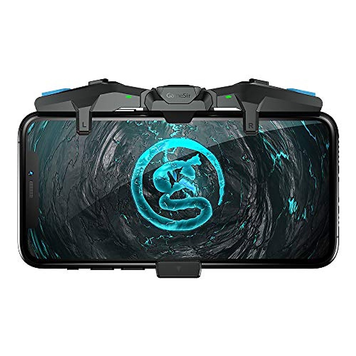GameSir F4 PUBG Mobile Game Controlle, Mobile Gaming Trigger for Fortnite/COD/Rules of Survival, Gaming Grip Joysticks for 4.5-6.5 inch iOS Android Phone