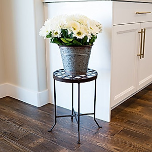 Achla Designs Flowers Plant Stand, 16 1/2-in H