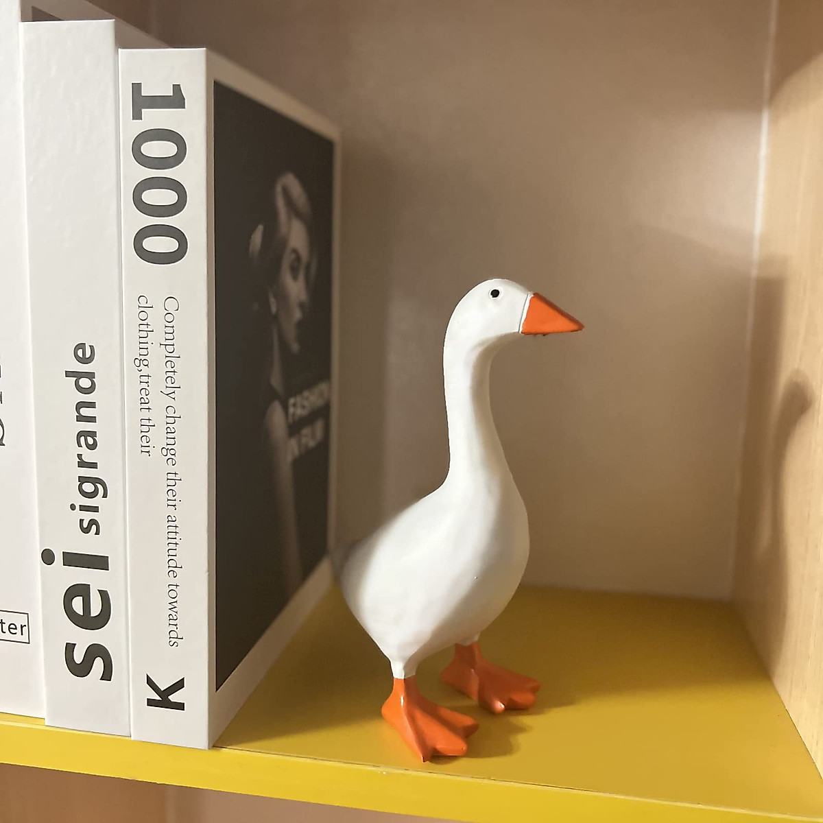 SIETIOJI Magnetic Goose Statue for Key Hanger,Geese Duck Garden Statues Art Decor Ornament for Home Decor Housewarming Gifts