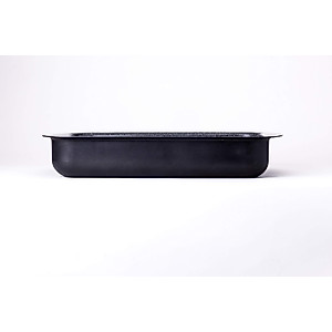 Ceramic Coated Roasting Pan/Lasagna Pan - With Natural Nonstick Coating, Safe For StoveTop and Oven Use / 16.1 x 11.7 x 2.7 inch