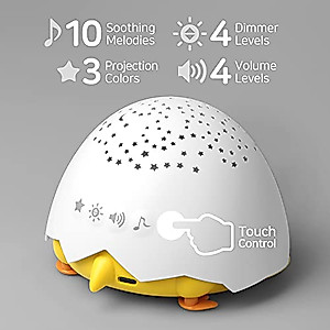 Numa Baby Sleep Soother and Sound Machine with Night Light Projector (Remote Included)