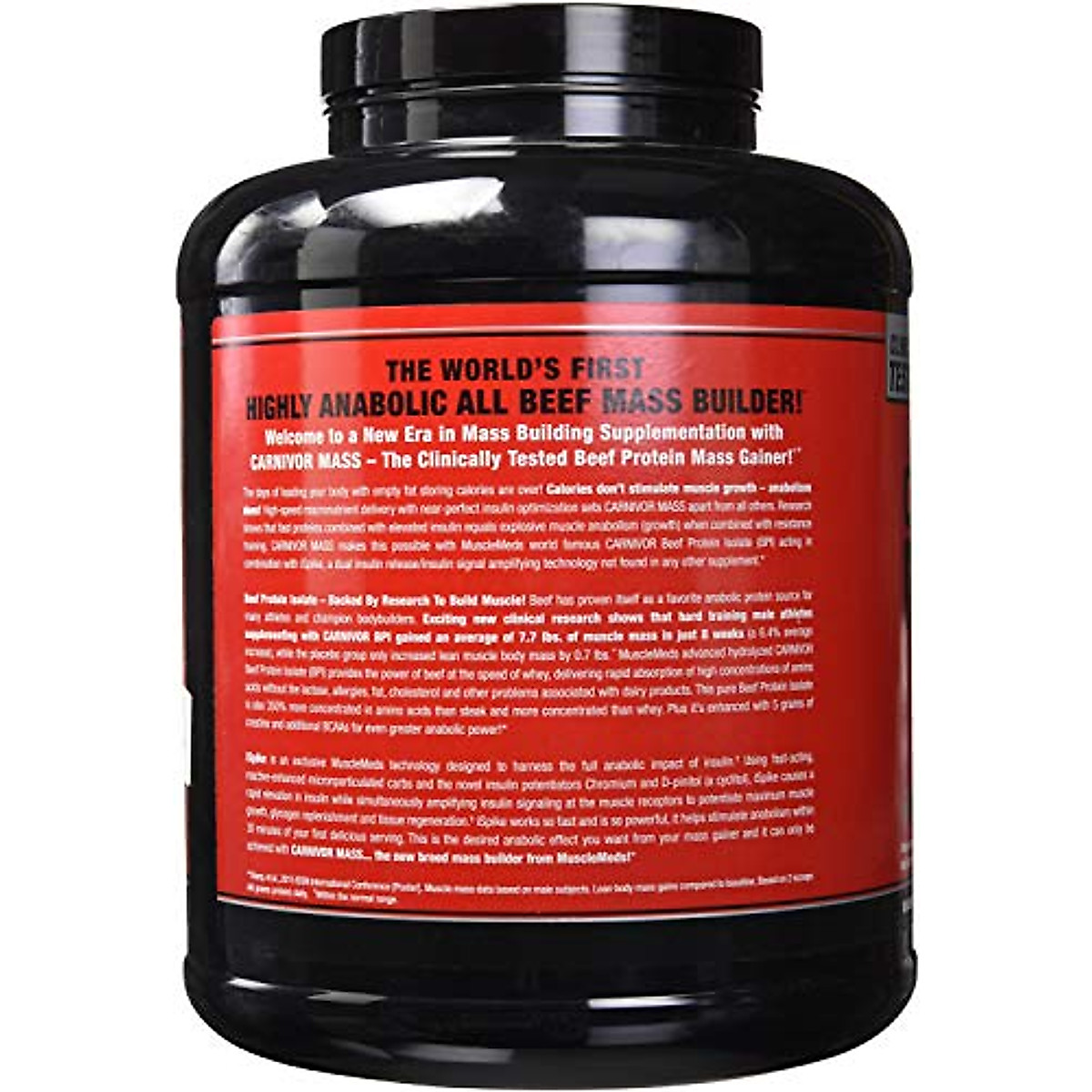 MuscleMeds Carnivor Mass - Vanilla Caramel