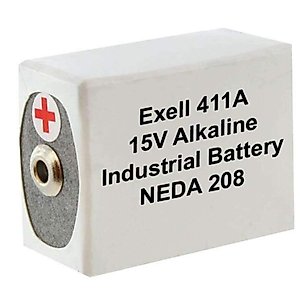 Exell Battery 411A Replacement Battery For Eveready 10F20 B121 BLR121