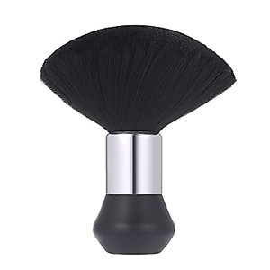 Taotiieout 1PCS Barber Brush Neck Duster,Shaving Brush Neck Duster Portable Facial Cleaning Brush Self Standing Shaving Brush