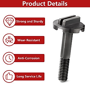06-75-0025 Blade Backing Pad Screw Replacement for Milwaukee 2626-20 M18 Multi-Tool, Pad Screw Overall Length 40mm, Head 0.742" Diameter, 7mm Height