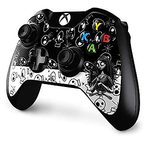 Skinit Decal Gaming Skin Compatible with Xbox One Controller - Officially Licensed Disney The Nightmare Before Christmas Sally Art Design
