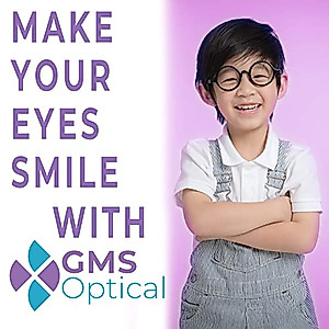 GMS Optical® 1.3mm Ultra-Thin Anti-Slip Adhesive Contoured Silicone Eyeglass Nose Pads with Super Sticky Backing for Glasses, Sunglasses, and Eye Wear - 5 Pair (Clear)