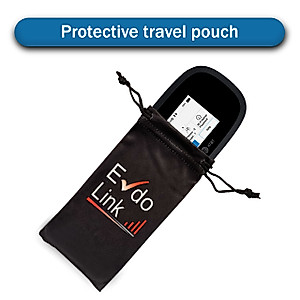 AT&T Wireless Hotspot WiFi Device 4G LTE MiFi 8000 | Global 4G Cat18 LTE | Up to 1 Gbps | EVDO-LINK Bundle for Mobile Hotspot Device | with SIM Card and Extra Battery