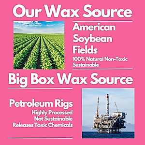 Pipe Tobacco Soy Wax Melts - 3.2oz, 6 Cube Clamshell, All Natural, Highly Scented, Long-Lasting Aroma, Premium Quality, Handmade, Non-Toxic, Eco-Friendly