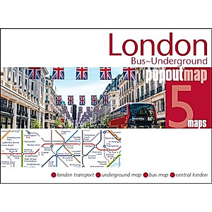 London Bus & Underground Tube PopOut Map (PopOut Maps)
