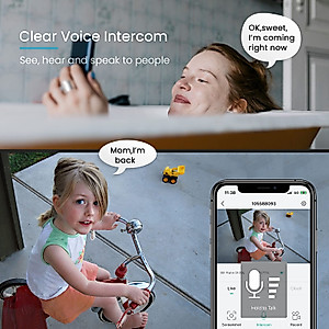 Security Cameras Wireless Outdoor, 2K Solar Powered Outdoor Security Cameras with Spotlight & Siren, 2.4G WiFi Wireless Surveillance Cameras for Home Security, 3MP Color Night Vision/2-Way Talk/ IP65