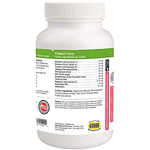 Only Natural Pet Whole Food Antioxidant Green Tea & Berry Antioxidant Vitamin Supplement Blend for Dogs & Cats to Support A Healthy Immune System, Fight Free Radical Damage - 60 Soft Chews