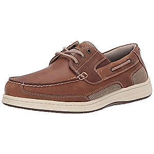 Dockers Men's Beacon Boat Shoe, Dark Tan, 10